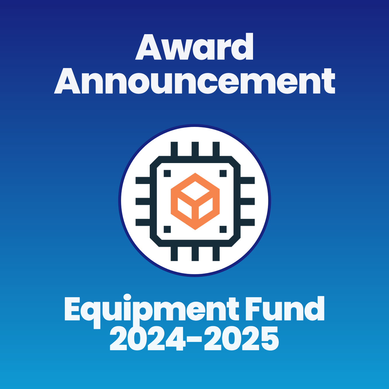 Award Announcement – Equipment Fund 2024/25 - Research NB