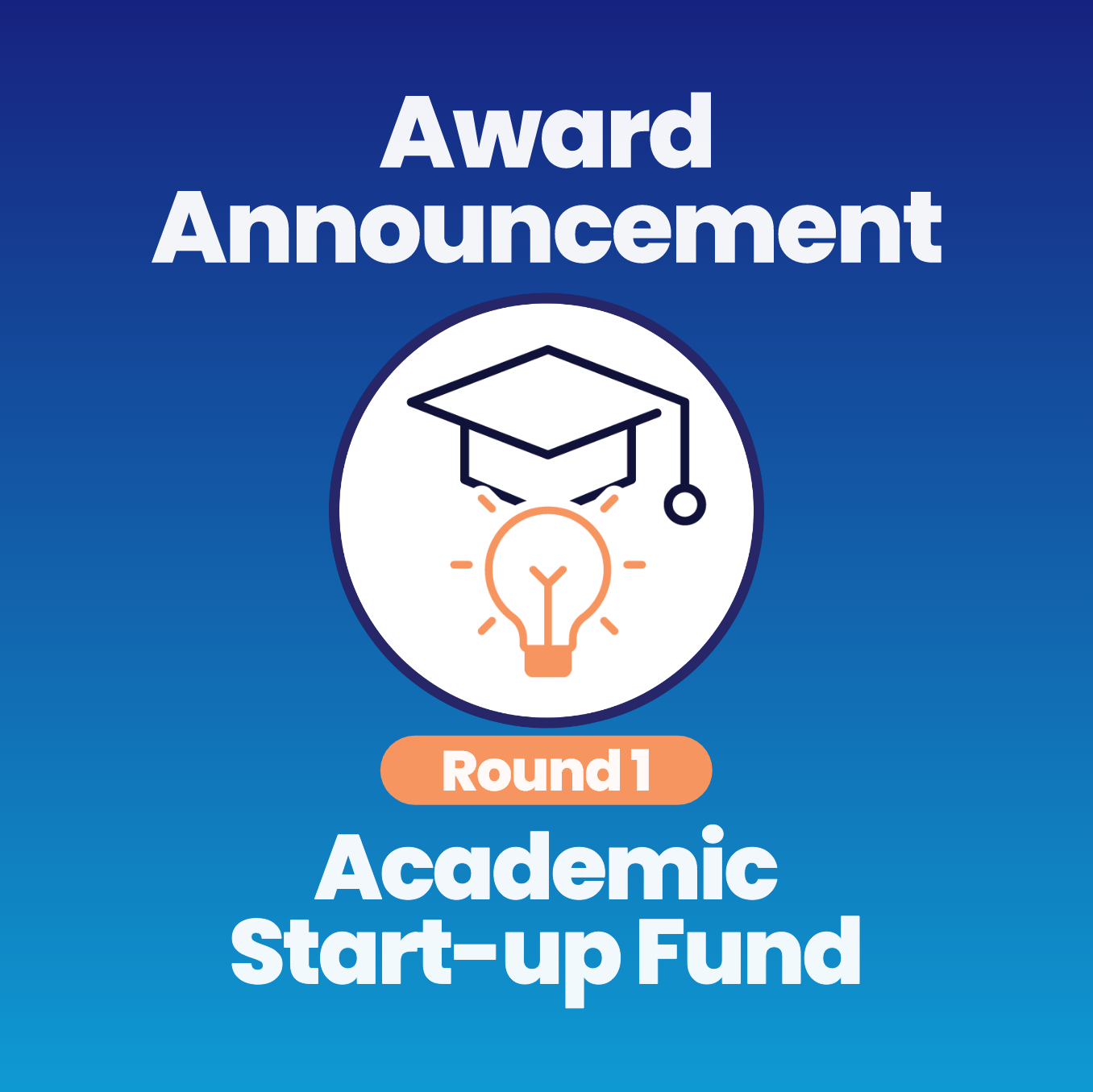 Award Announcement – Academic Start-Up Fund – Round 1 - ResearchNB